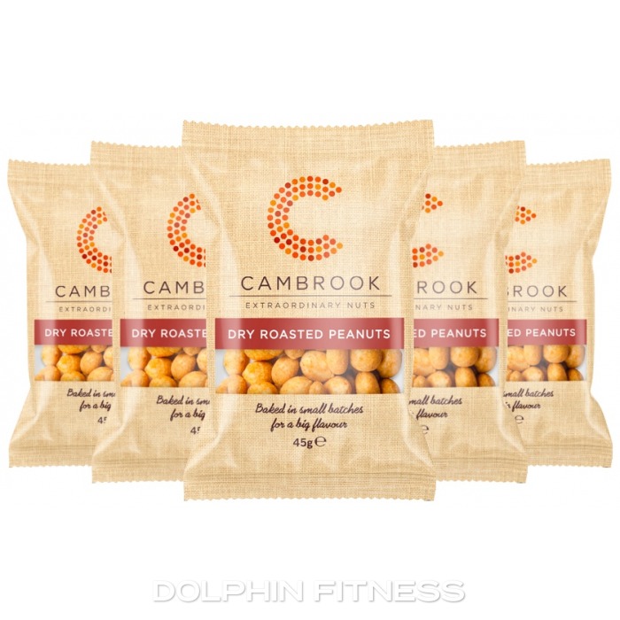 Cambrook Dry Roasted Peanuts 24 x 45g