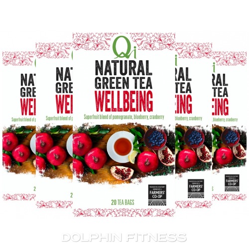 Qi Wellbeing Green Tea 6 x 20 Teabags