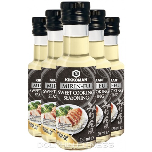 Kikkoman Mirin Sweet Cooking Seasoning 6 x 125 ml