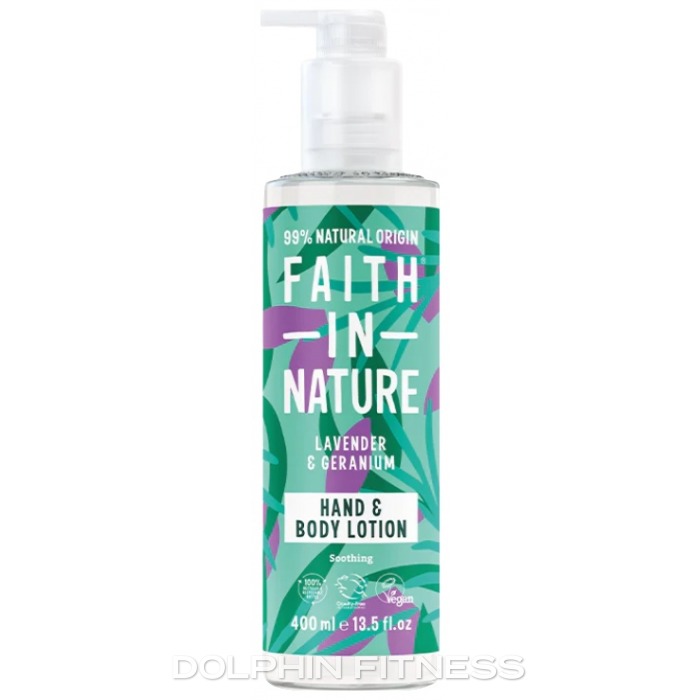 Faith in Nature Lavender & Geranium Hand and Body Lotion 400 ml