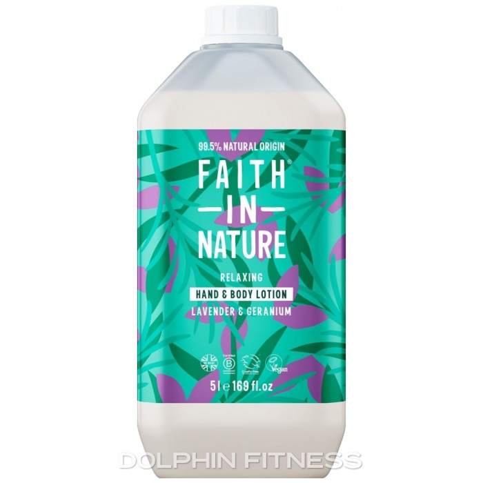 Faith in Nature Lavender & Geranium Hand and Body Lotion 5000 ml
