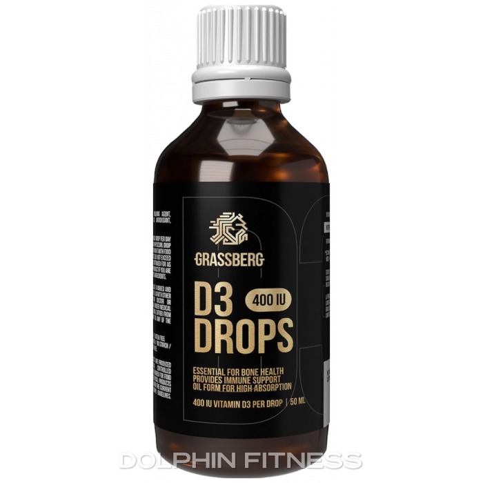 Grassberg Vitamin D3 400 IU Drops 50 ml