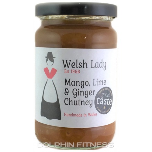 Welsh Lady Mango, Lime & Ginger Chutney 1 x 300g