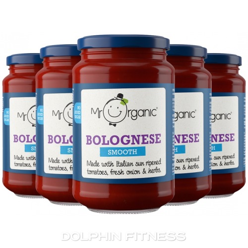Mr Organic Smooth Bolognese Pasta Sauce 6 x 350g
