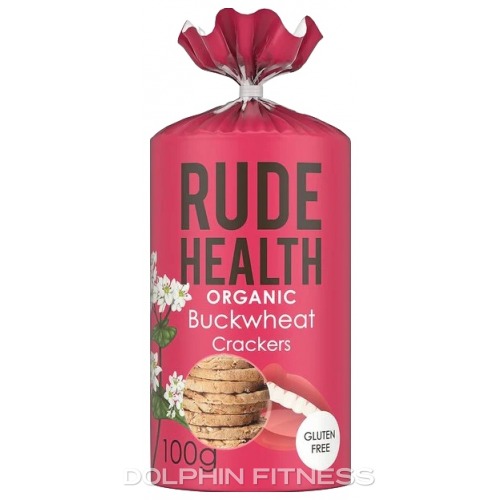 Rude Health Organic Buckwheat Crackers 1 x 100g