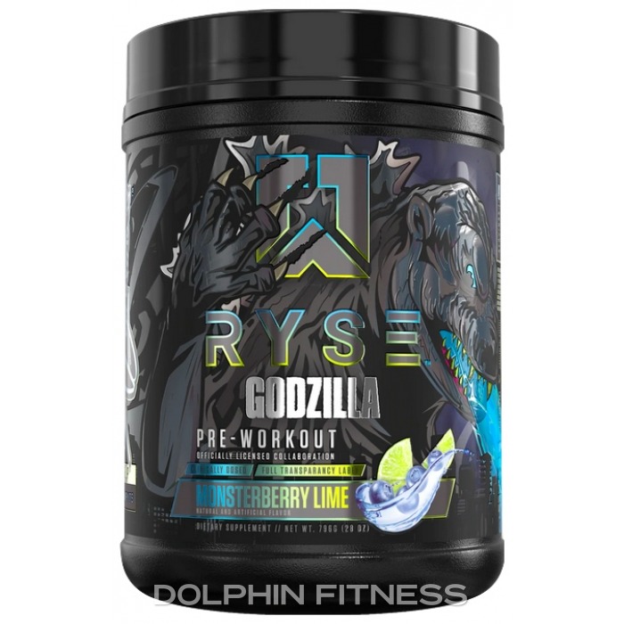 Ryse Godzilla Pre Workout 40 Servings Blue Raspberry