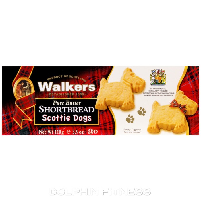 Walkers Pure Butter Shortbread Scottie Dogs 1 x 110g