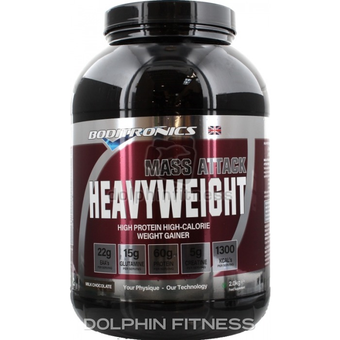 Boditronics Mass Attack Heavyweight 2 kg Milk Chocolate