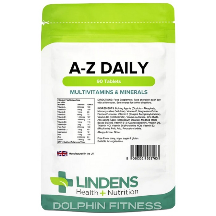 Lindens Multivitamins A-Z Daily 90 Tablets