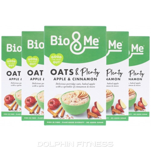 Bio & Me Oats & Plenty Apple & Cinnamon Porridge 5 x 400g