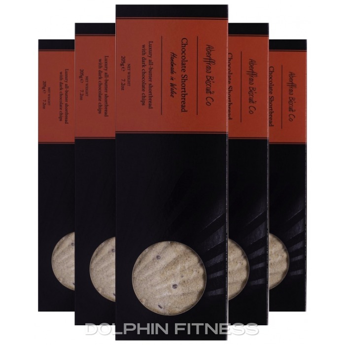 Aberffraw Biscuit Co Chocolate Shortbread 10 x 180g