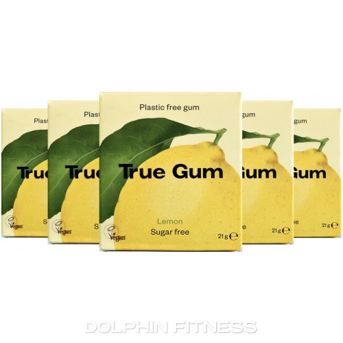 True Gum Plastic Free Gum (24 x 21g) Lemon