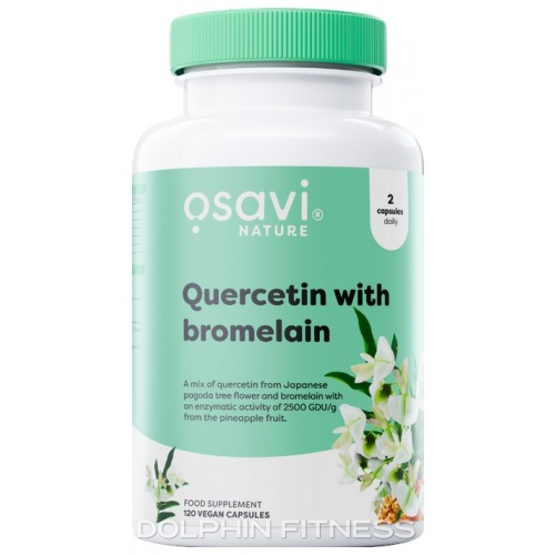 Osavi Quercetin with Bromelain 120 Vegan Capsules