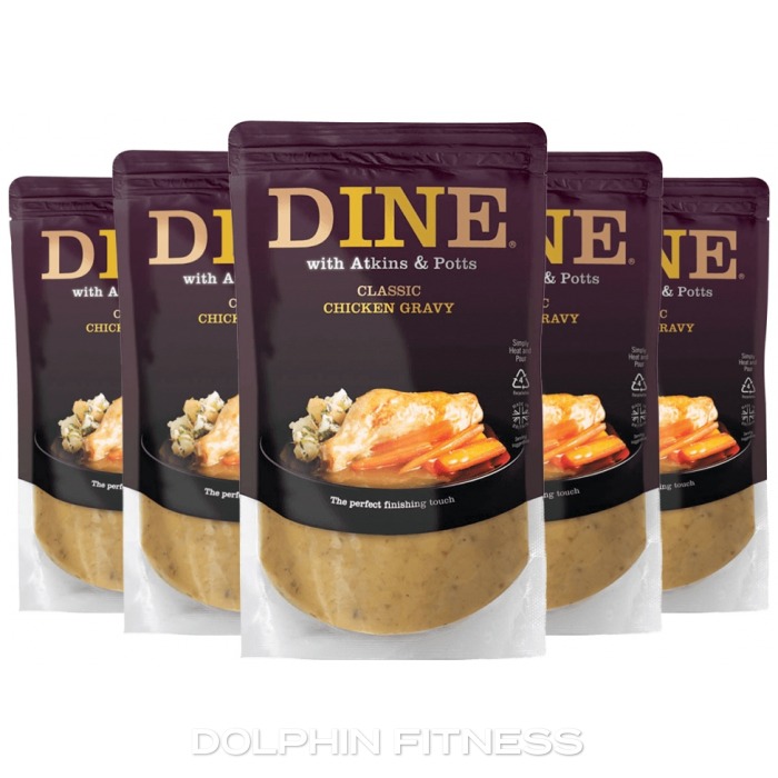 Dine with Atkins & Potts Classic Chicken Gravy 6 x 350g