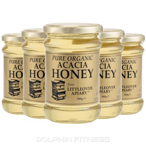 Littleover Apiary Pure Organic Acacia Honey 6 x 340g