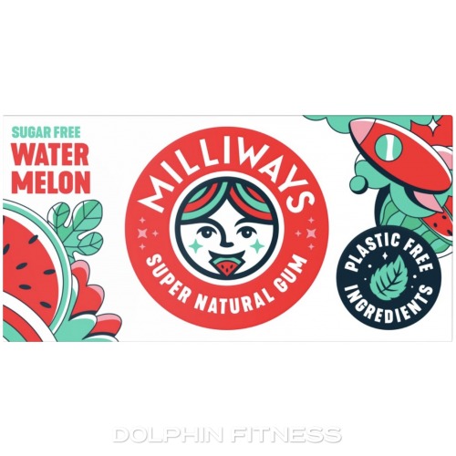 Milliways Super Natural Gum (1 x 19g) Watermelon