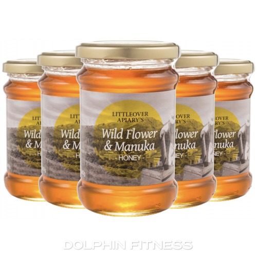 Littleover Apiary Wildflower & Manuka Honey 6 x 340g
