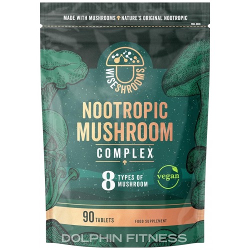 Wiseshrooms Nootropic Mushroom Complex 90 Capsules