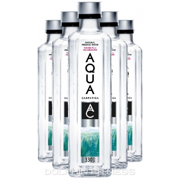 Aqua Carpatica Low Sodium Natural Mineral Water Glass Bottle 12 x 330 ml