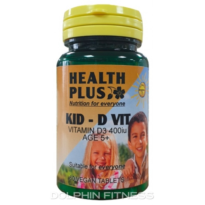 Health Plus Kid D-Vit 60 Vegan Capsules