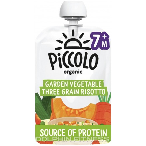 Piccolo Garden Vegetable Three Grain Risotto 1 x 130g