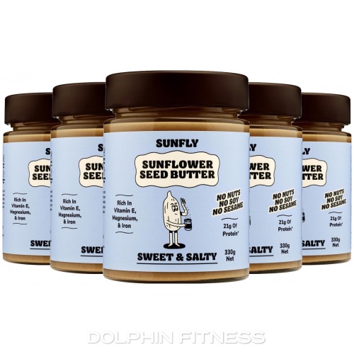 Sunfly Sweet & Salty Sunflower Seed Butter 15 x 330g
