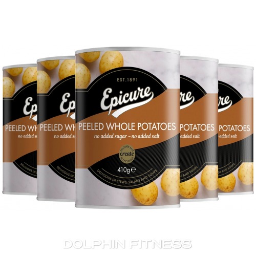 Epicure Peeled Whole Potatoes In Water 12 x 410g