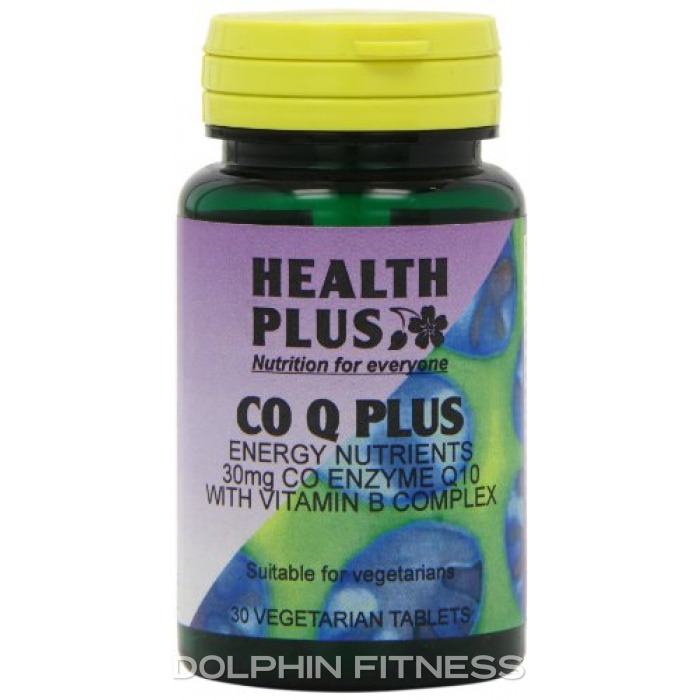 Health Plus Co Q Plus 30 Vegetarian Tablets