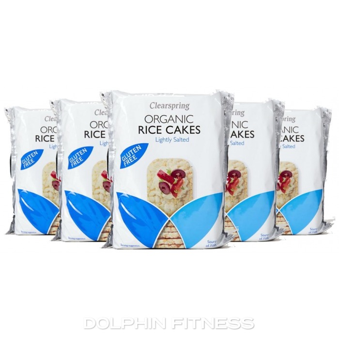 Clearspring Organic Rice Cakes Lightly Salted 12 x 130g