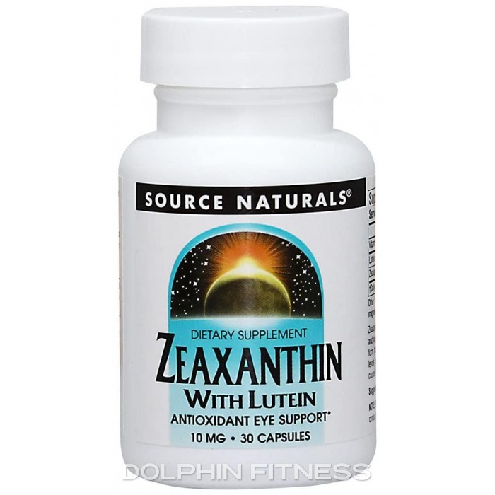 Source Naturals Zeaxanthin with Lutein 30 Capsules