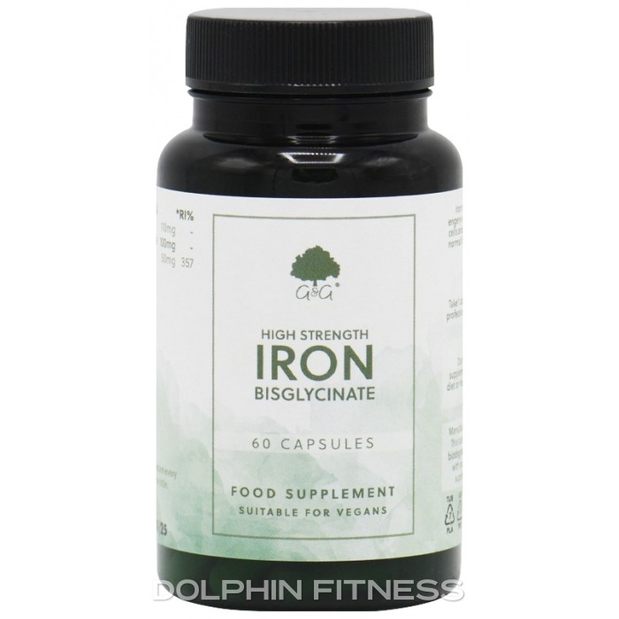G&G High Strength Iron 50 mg 60 Capsules
