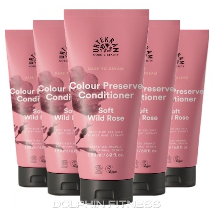 Urtekram Soft Wild Rose Colour Preserve Conditioner 6 x 180 ml