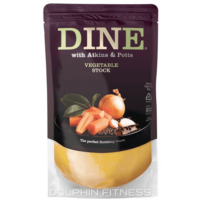 Dine with Atkins & Potts Vegetable Stock 1 x 350g