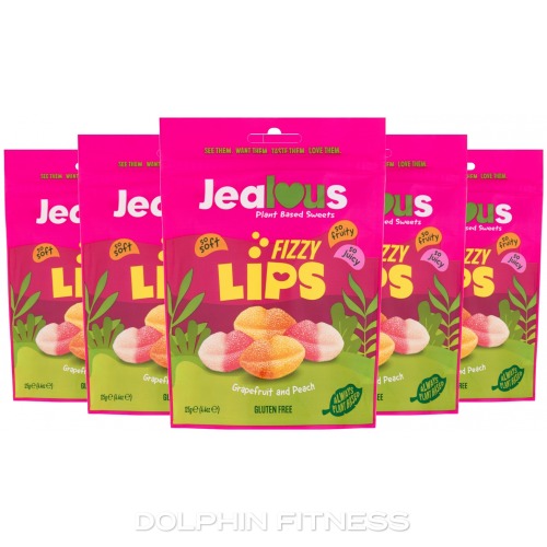 Jealous Sweets Fizzy Lips 10 x 125g