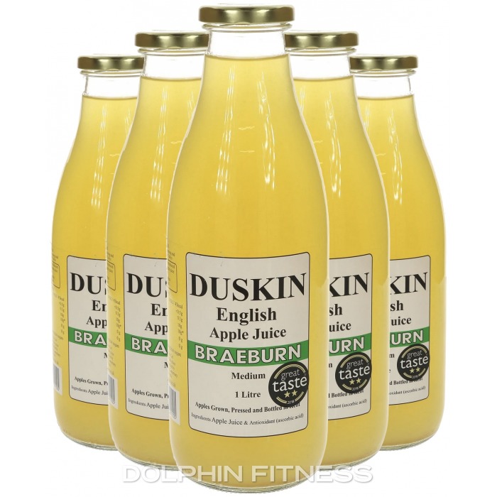 Duskin Pure English Apple Juice Braeburn 6 x 1L