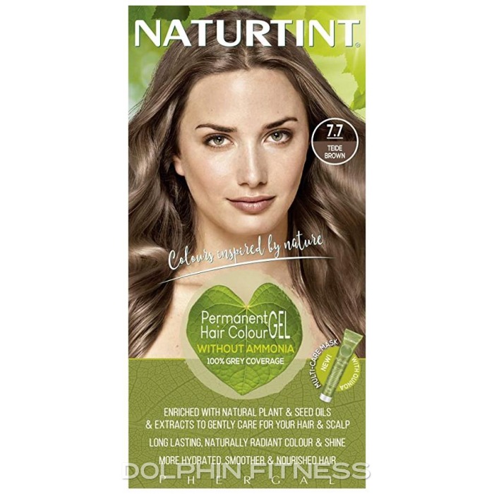Naturtint Permanent Hair Colour Gel 7.7 Teide Brown