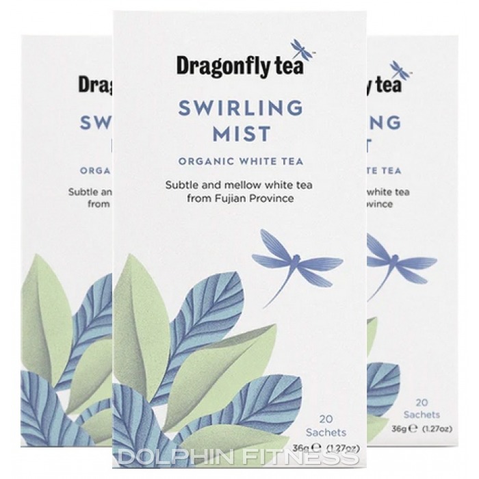 Dragonfly Tea Organic Swirling Mist White Tea 4 x 20 Teabags