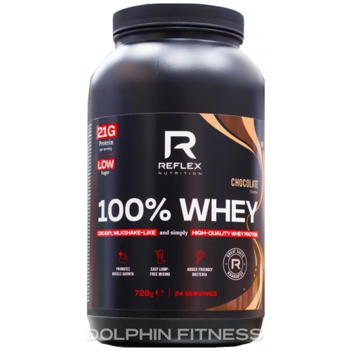 Reflex 100% Whey 720g Strawberry & Raspberry