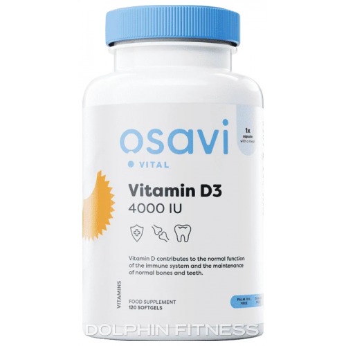Osavi Vitamin D3 4000 IU 120 Softgels