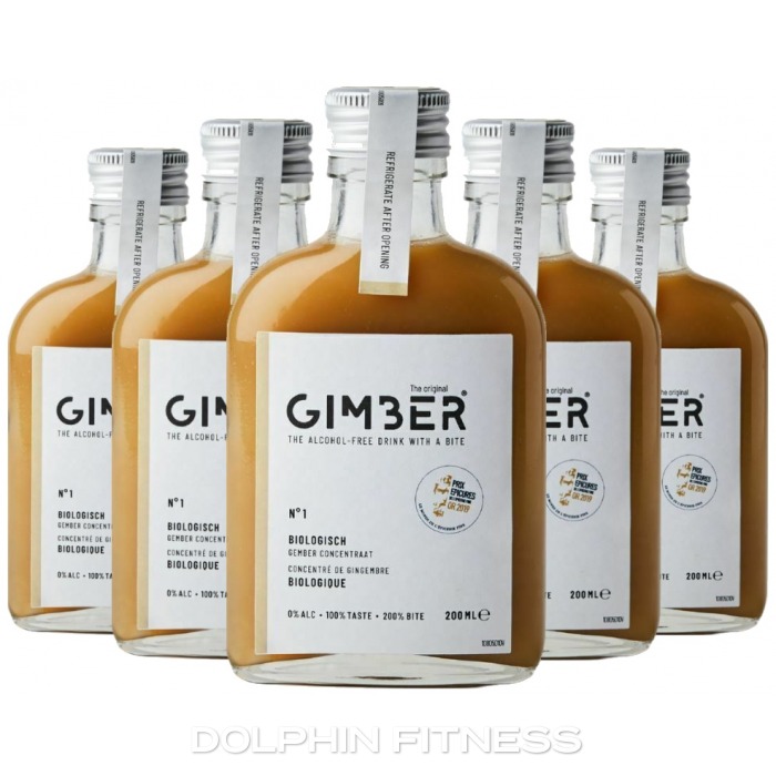 Gimber Organic Ginger Concentrate 12 x 200 ml