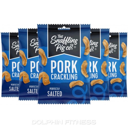 The Snaffling Pig Co Pork Crackling 12 x 40g Marvellous Maple