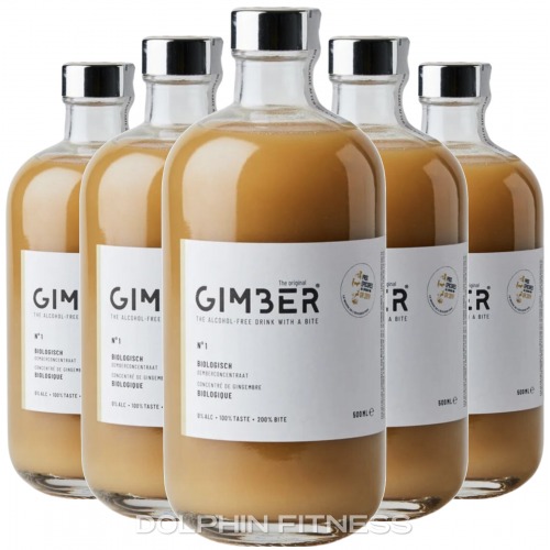 Gimber Organic Ginger Concentrate 6 x 500 ml