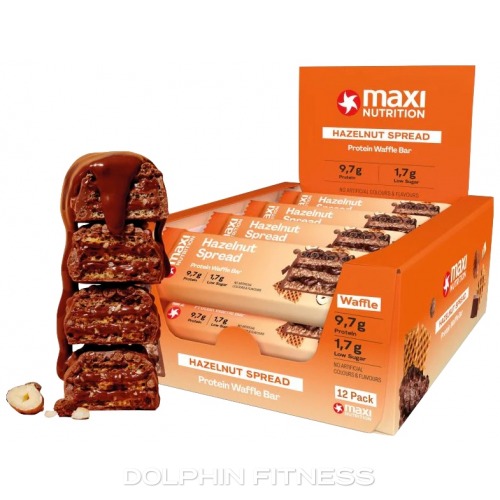 Maxi Nutrition Protein Waffle Bar 12 x 40g