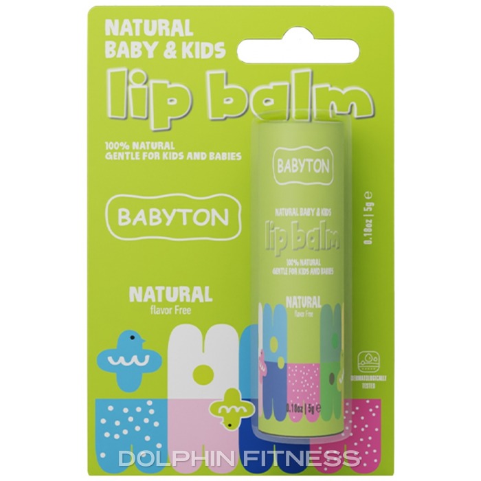 Babyton Natural Baby & Kids Lip Balm 5g