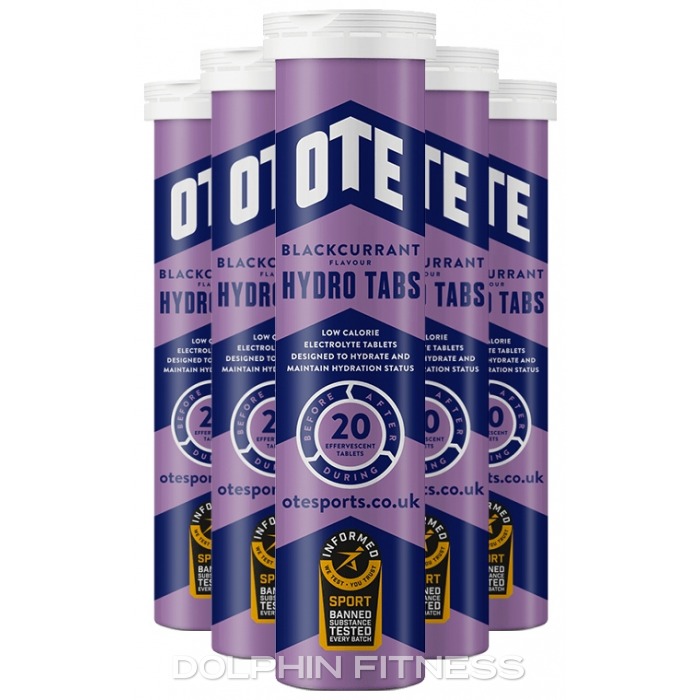 OTE Sports Hydro Tabs 6 x 20 Tablets