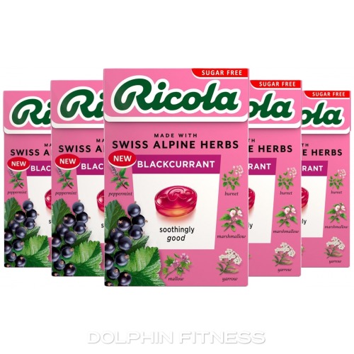 Ricola Blackcurrant Drops 20 x 45g
