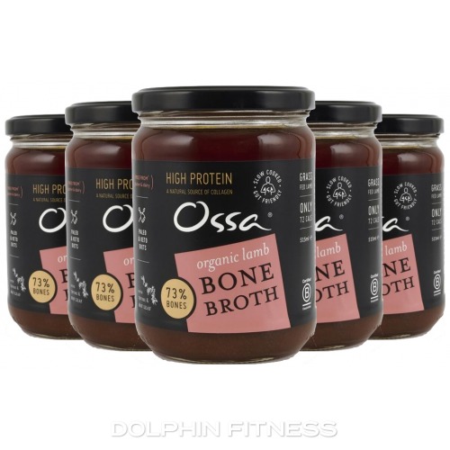 Ossa Organic Lamb Bone Broth Ambient Large 6 x 515 ml