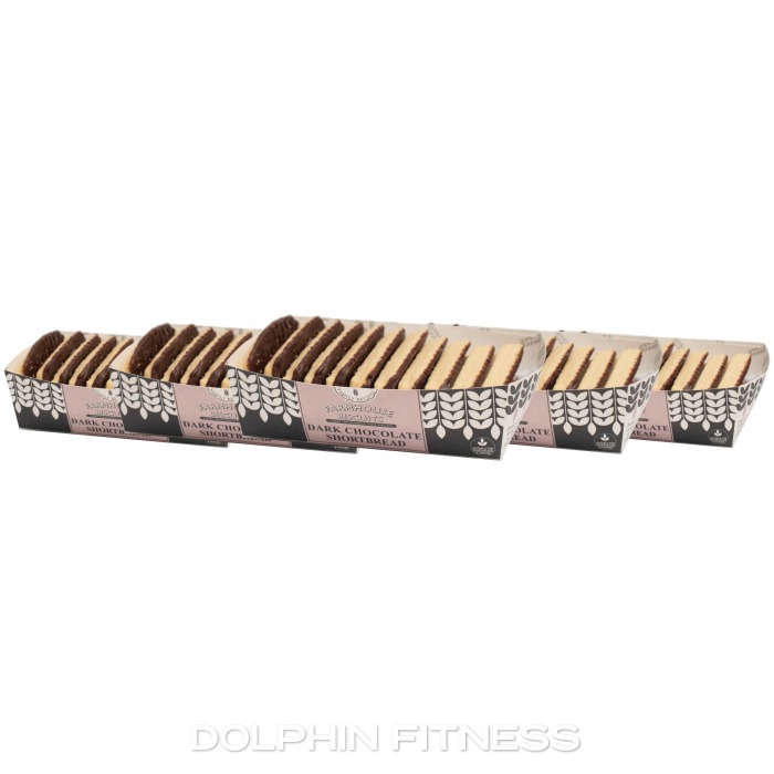 Farmhouse Biscuits Dark Chocolate Shortbread 12 x 150g