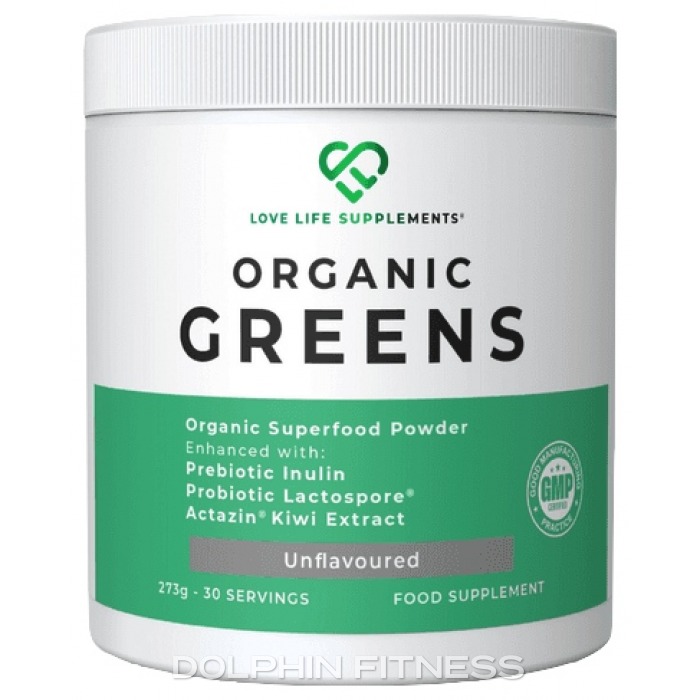 Love Life Supplements Organic Greens 273g