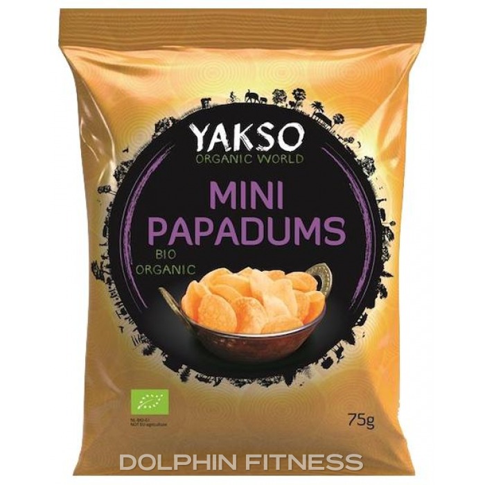 Yakso Mini Pappadums 1 x 75g